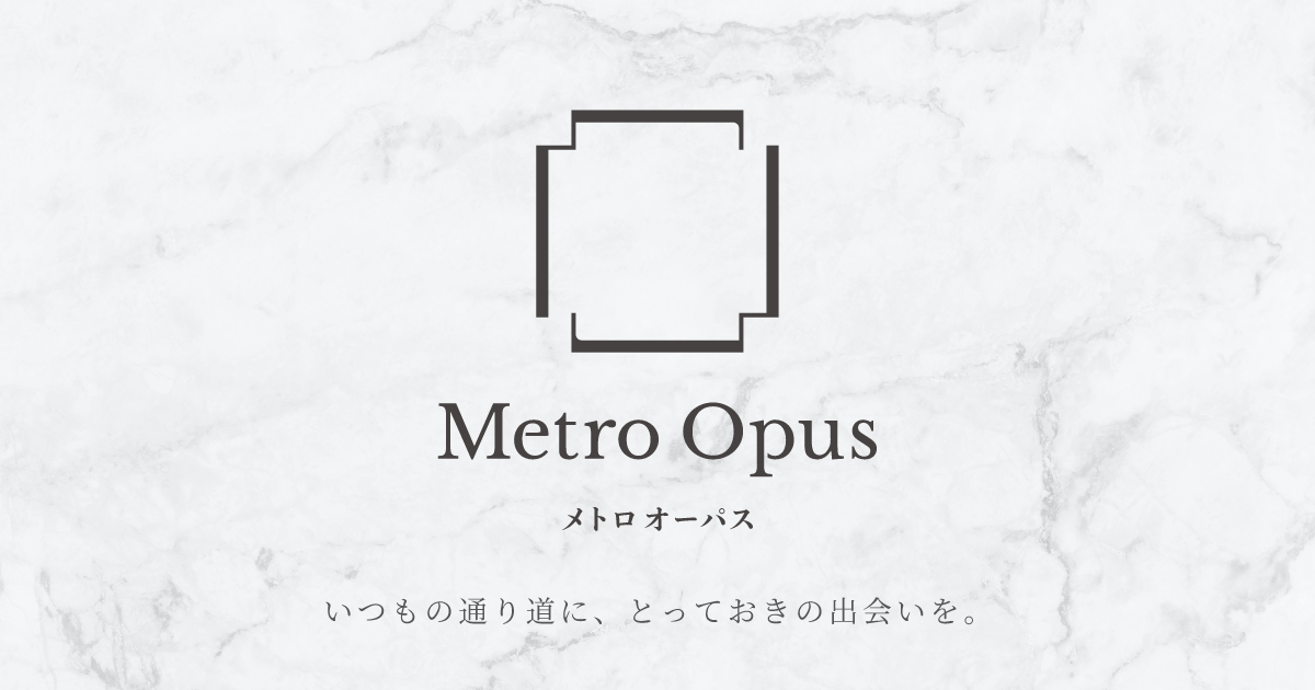 Metro Opus｜Osaka Metro